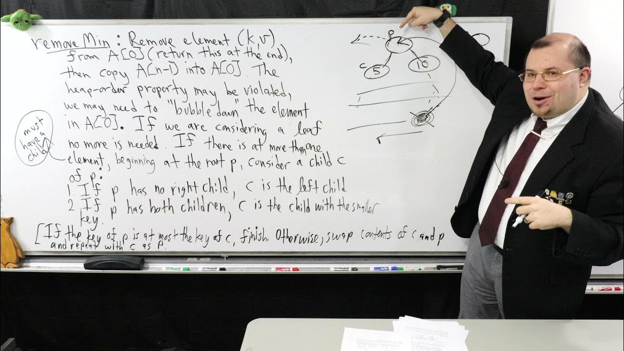 W2022 CS 340 Lecture 11 (Binary Heaps [Part 2]) - YouTube