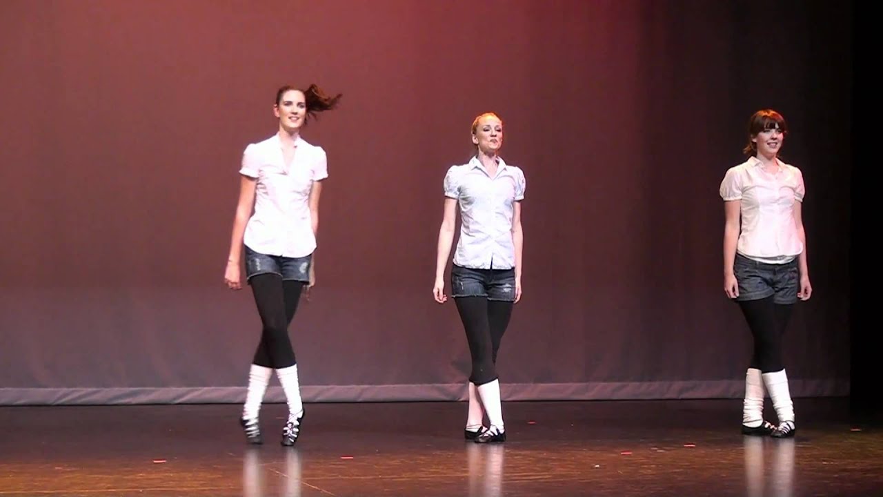 "Women in Rock" Dance Gala - Three-hand Irish Reel Dance10-29-10 - YouTube