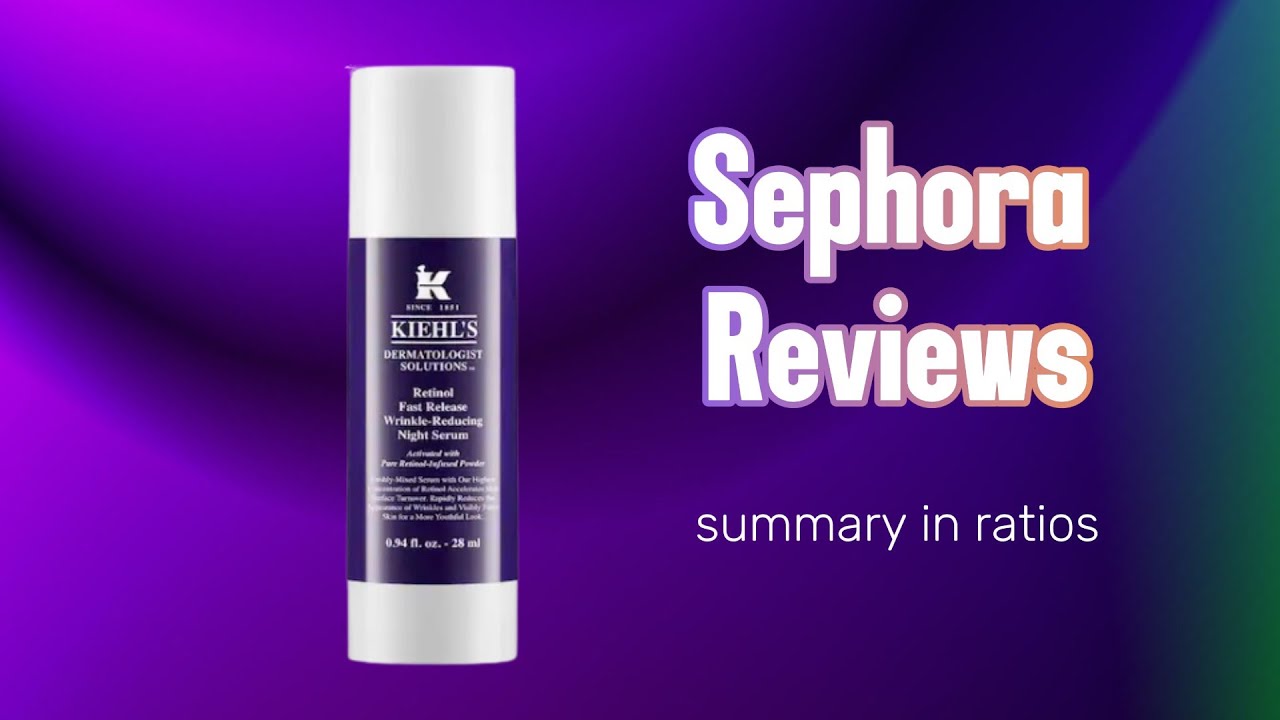 Best Retinol Serum for First-Time User - Kiehl's Retinol Fast-Release ...
