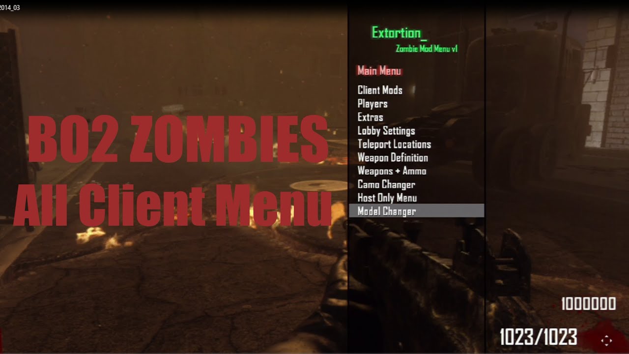 BO2 Zombies Extortion Zombie Mod Menu v1 SPRX [All Client] +Download ...
