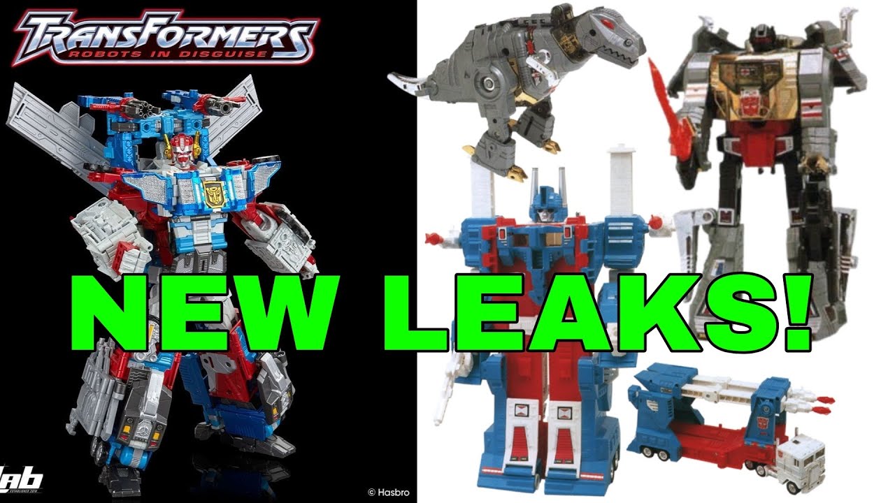 LEAKED Transformers Missing Link Ultra Magnus,Grimlock + Haslab Rid2001 ...