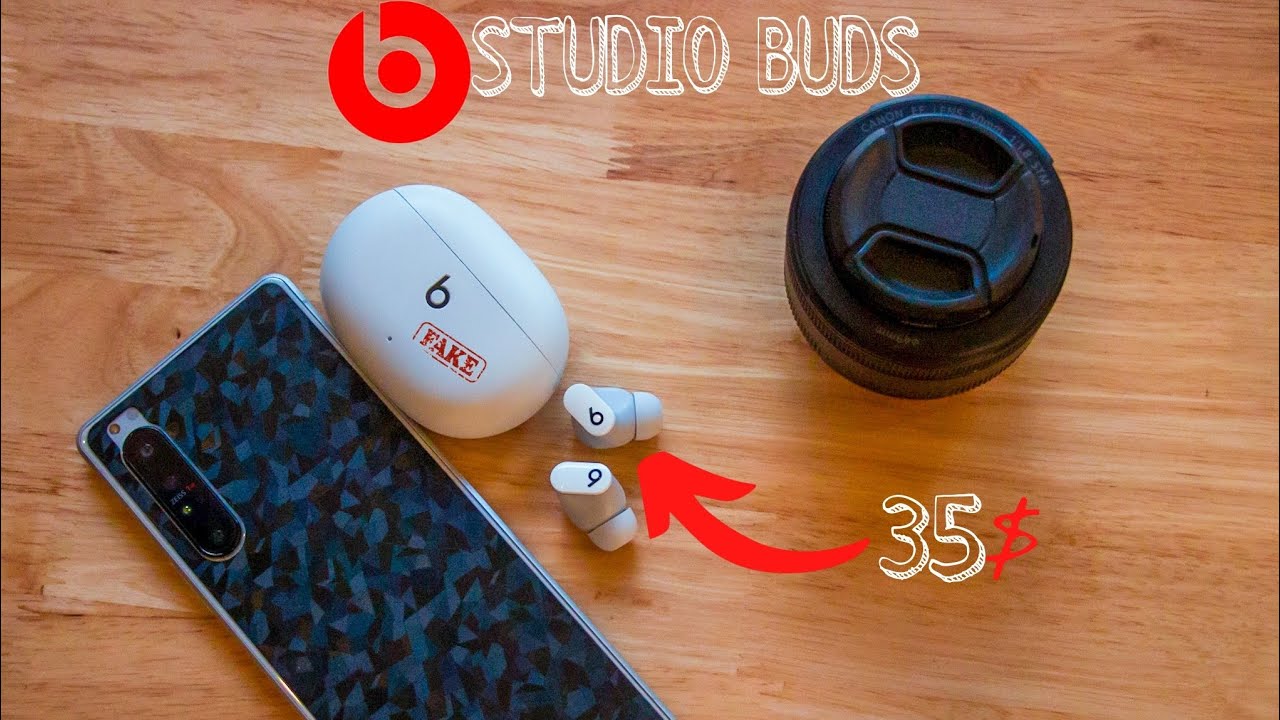 The insane FAKE Beats studio buds review: - YouTube