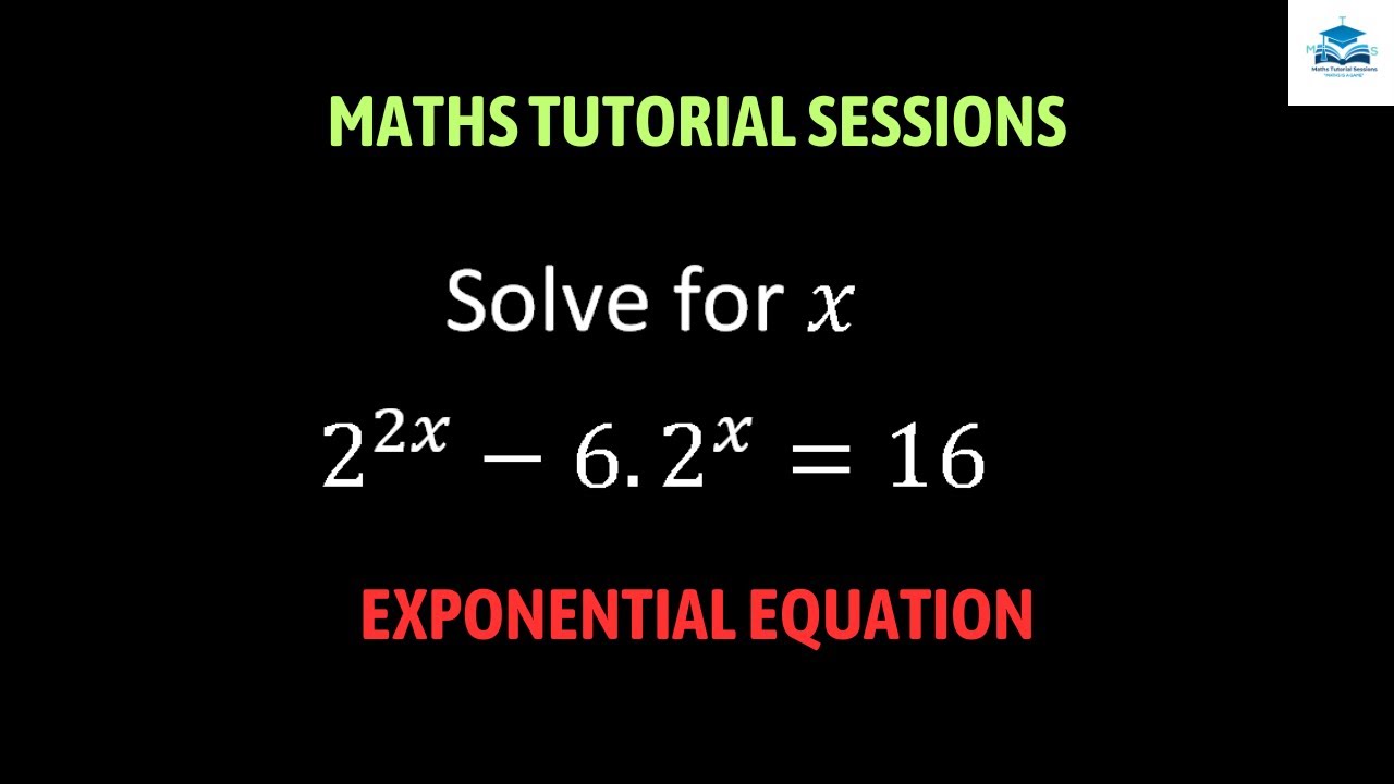 Exponential Equation | Grade 11 - YouTube