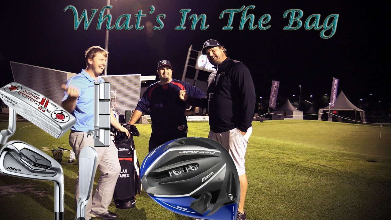 Alan Staines What's In The Bag WITB @ Golf Central BNE - YouTube
