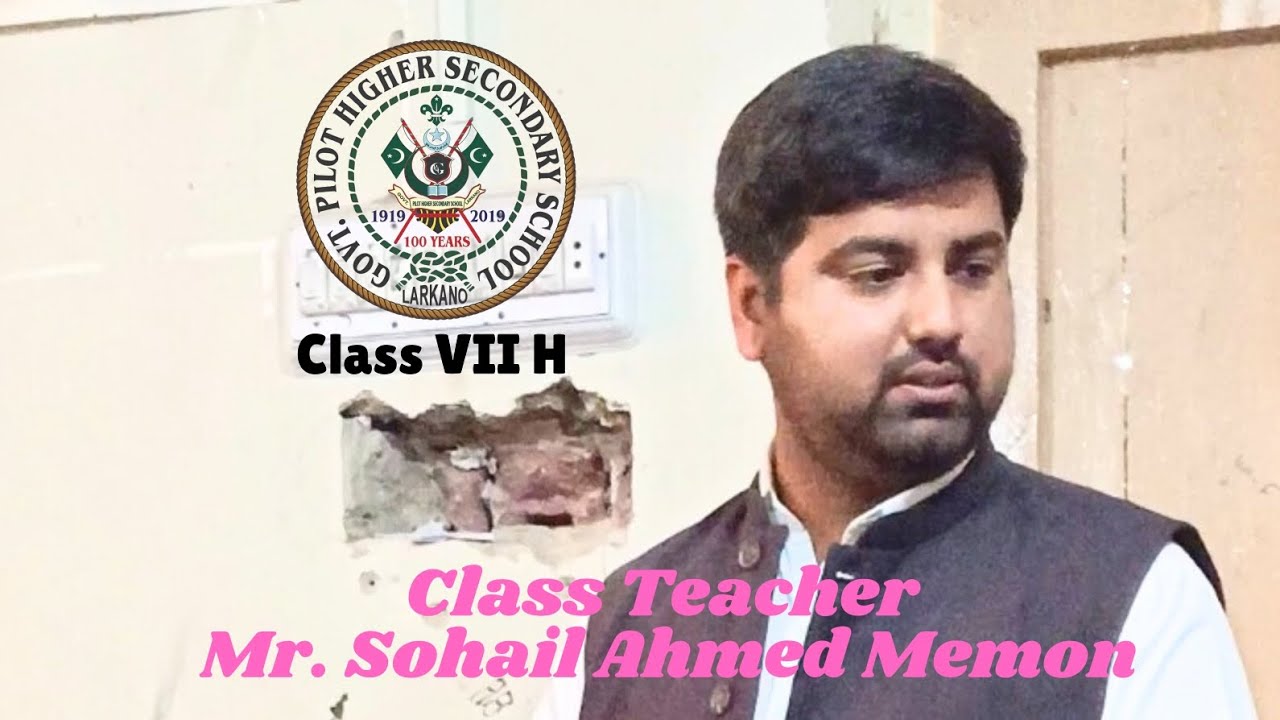Class Program |Organized by Sohail Ahmed Memon| Class VII H - YouTube