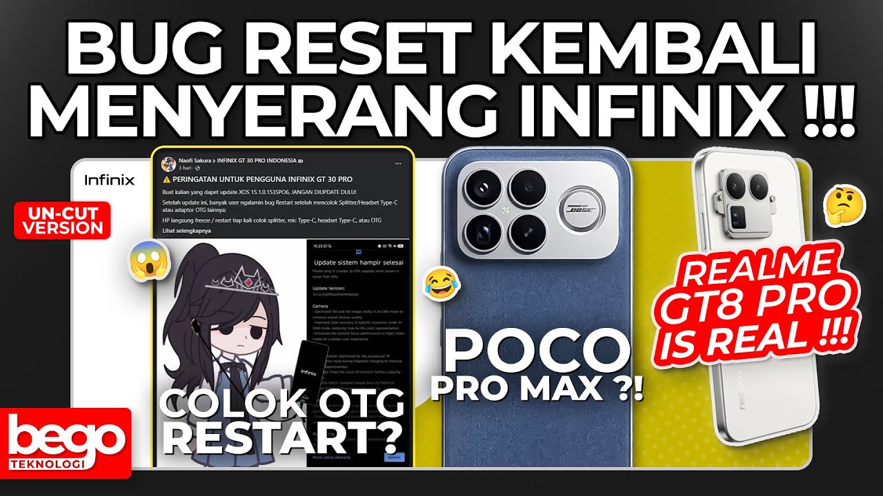 INFINIX KENAPA LAGI? WKWKWKWK | BeGo Teknologi Live! - YouTube