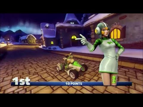 Sonic & All-Stars Racing Transformed (PS3) Gum in Emerald Cup (Expert ...