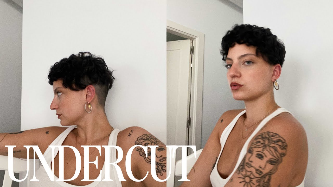 Growing out a pixie cut I UNDERCUT "tutorial" ️😅 - YouTube