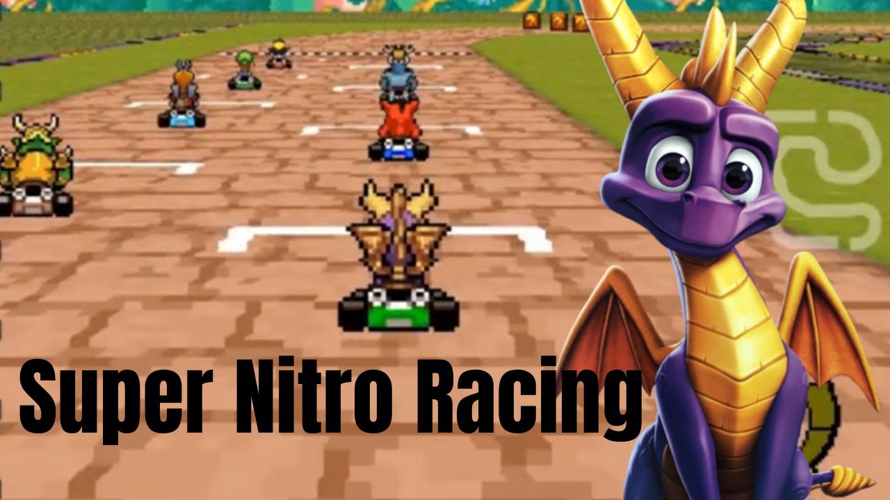 (Gameplay) Super Nitro Racing — Circuit de Spyro - YouTube