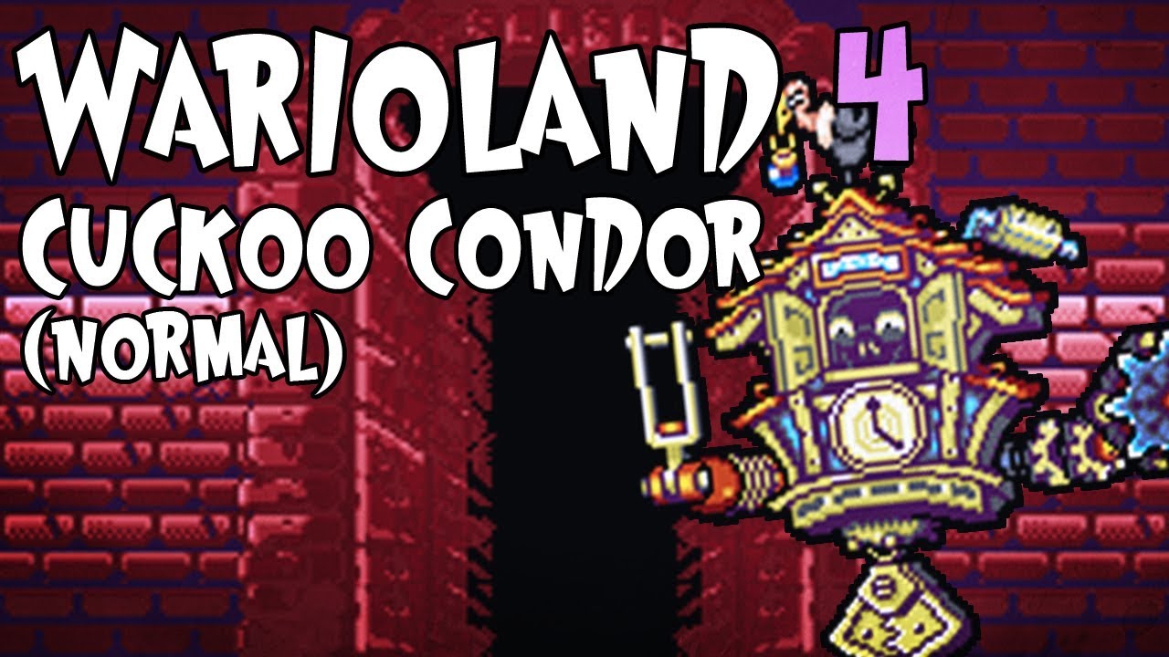 Warioland 4 - BOSS FIGHT - CUCKOO CONDOR (Normal Mode) - YouTube