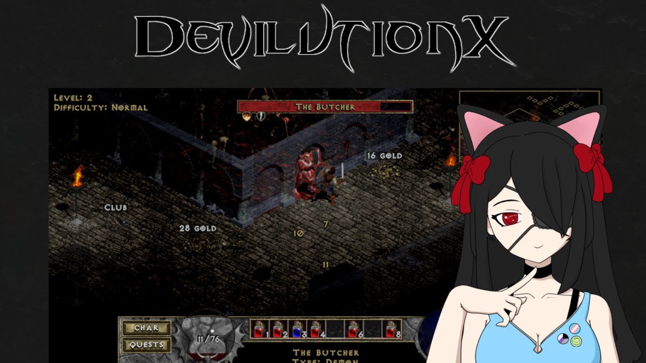 DevilutionX~ Old school Diablo at it's finest~ - YouTube