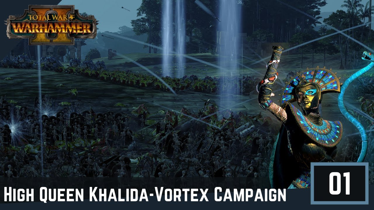 Total War Warhammer II- Undeath Enters Lustria -(High Queen Khalida ...