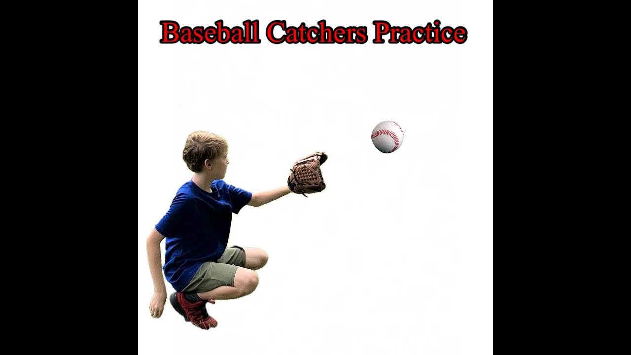 Baseball catchers practice - YouTube