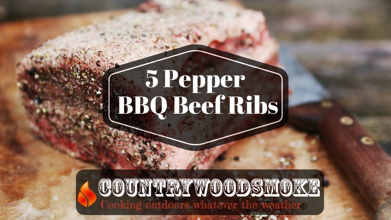 Five Pepper BBQ Beef Ribs - YouTube