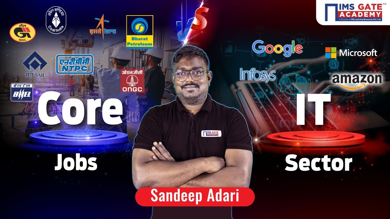 Which one is better, Core Engineering Jobs or IT Jobs? GATE 2025 ...