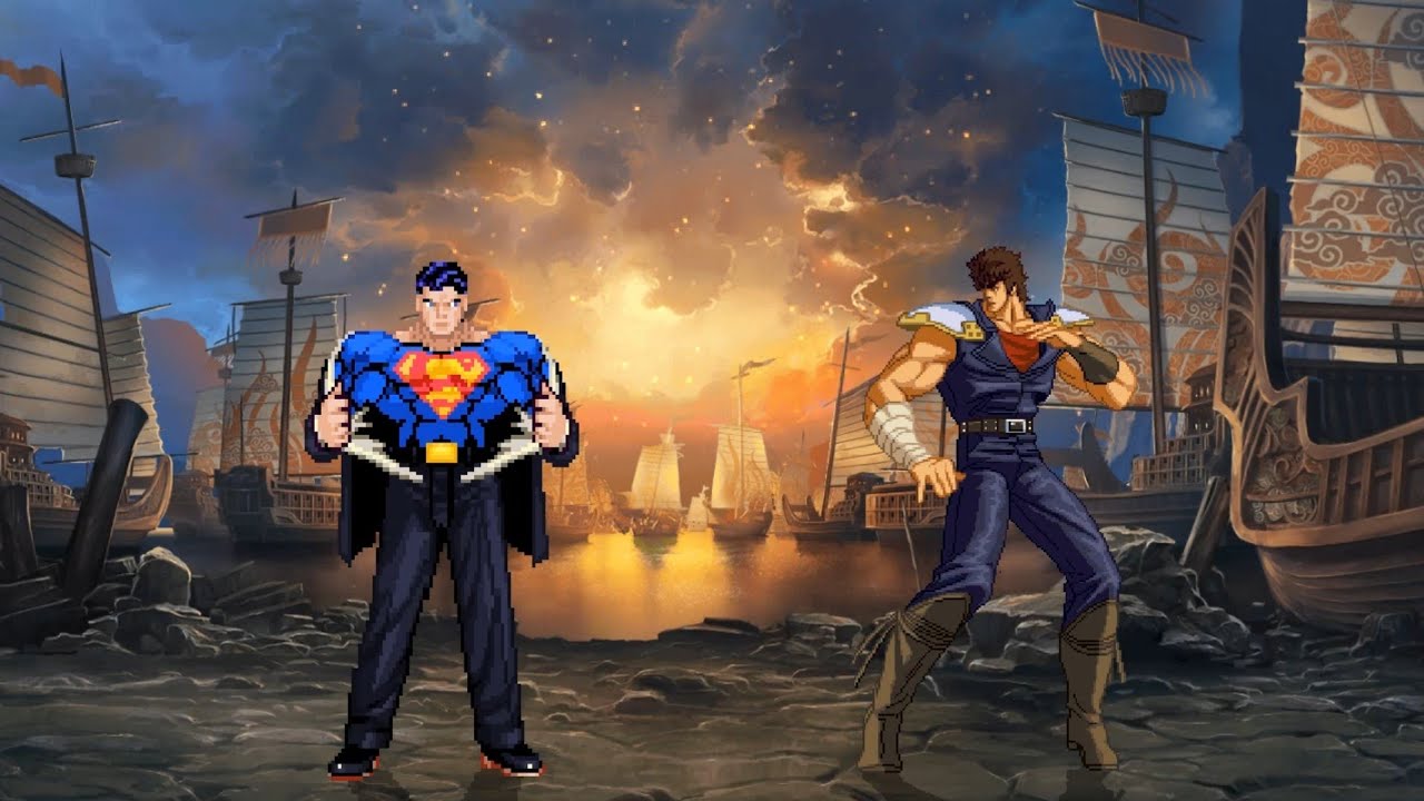 SUPERMAN vs KENSHIRO - The most insane fight ever made! - YouTube