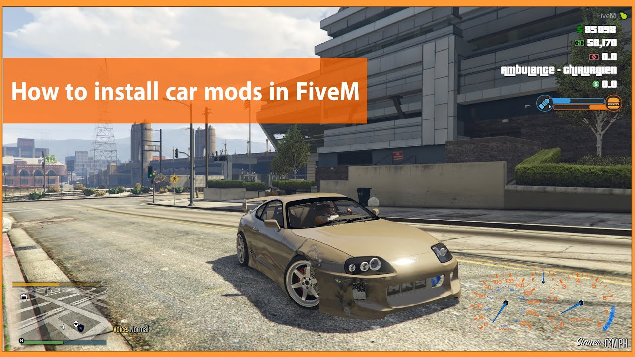 how to install car mods in fivem - YouTube