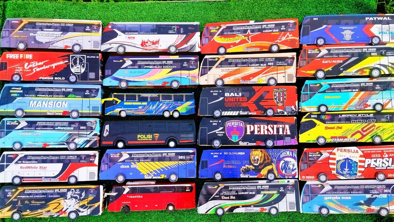 BUS PO HARYANTO GOLDEN STAR, BUS MANSION, BUS STJ DRAKA, BUS REDWHITE ...