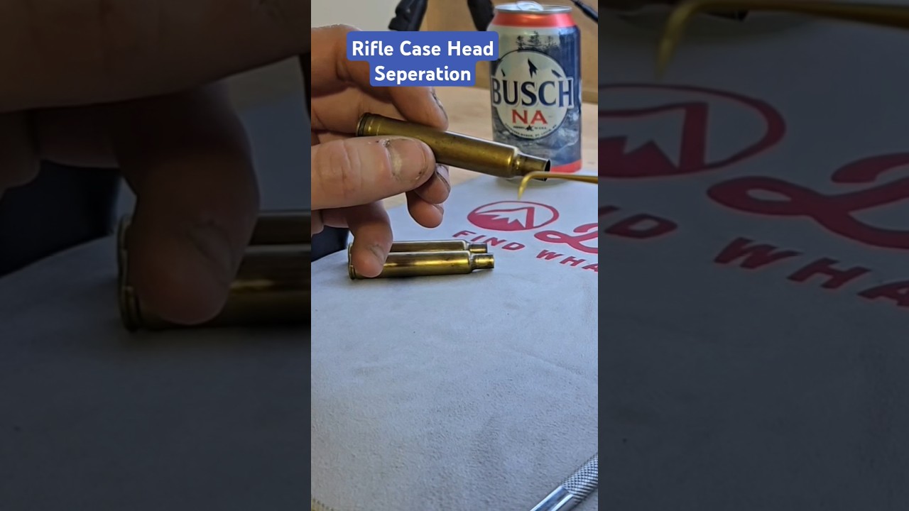 How to Remove a Stuck Rifle Brass (Case Head Separation) - YouTube