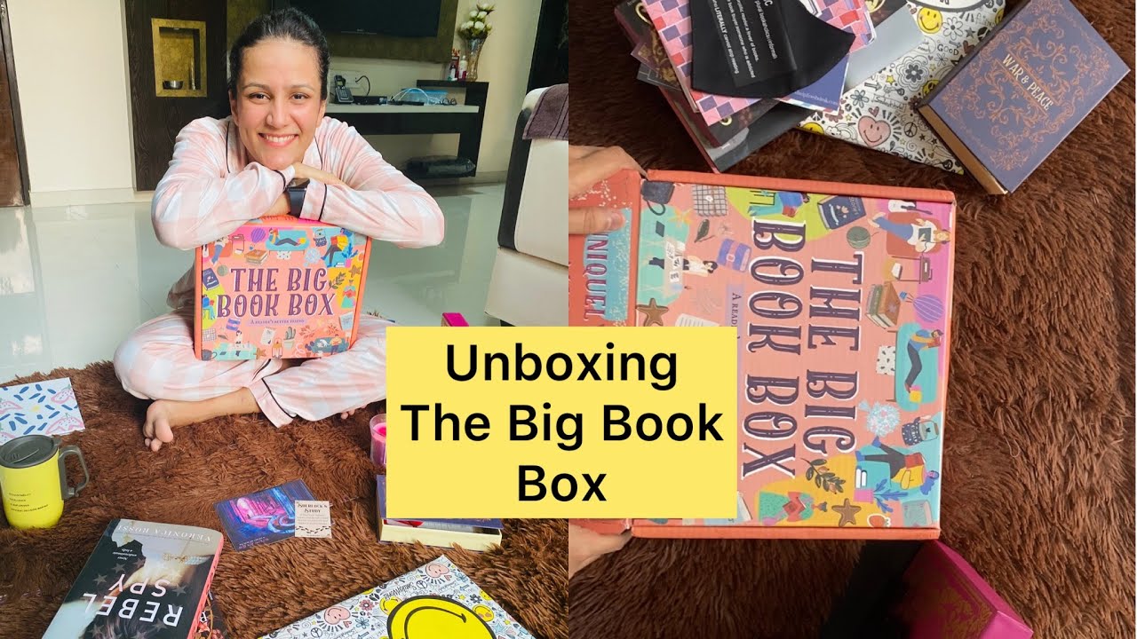 Unboxing The Big Book Box | October Box - YouTube