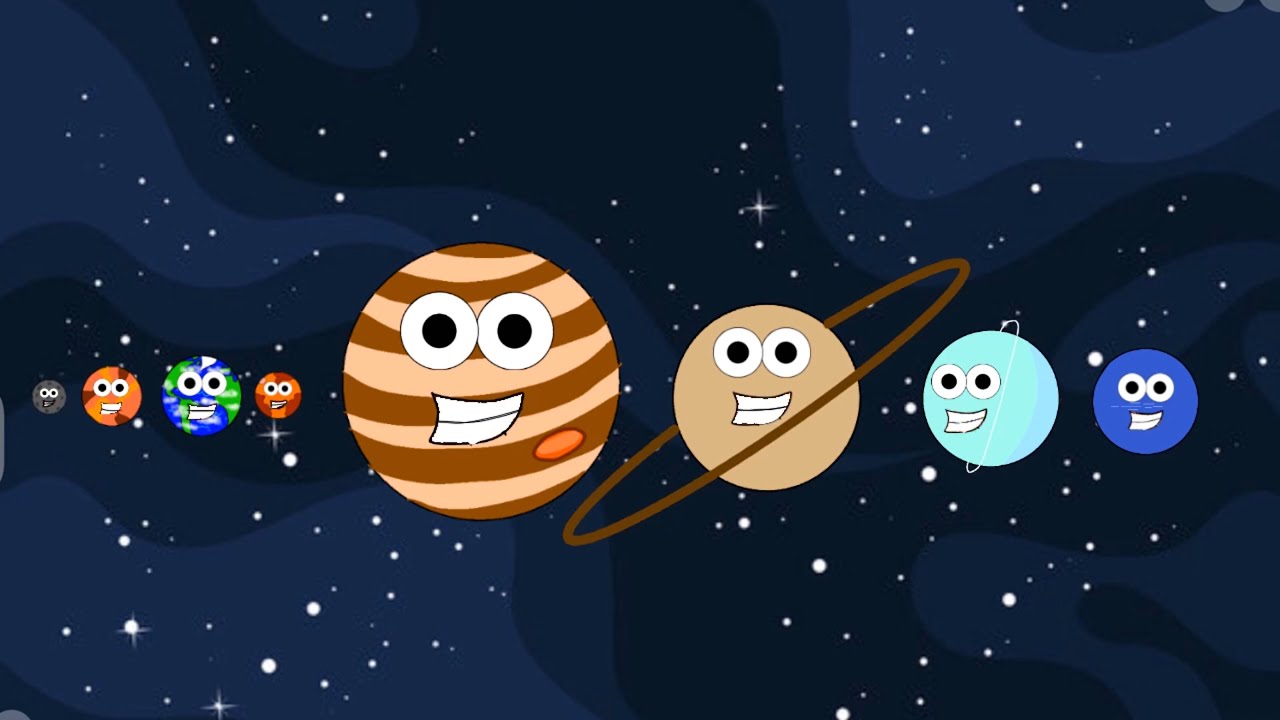 The Solar System with 8 Planets Song - ☀️🌍🪐☄️💫🌌⋆｡ﾟ🪐｡⋆｡| Learn the Solar ...