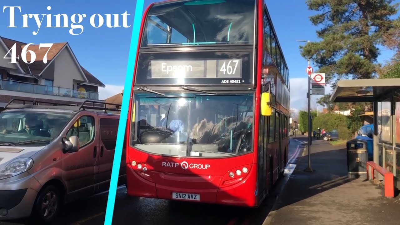 Trying out TFL’s 467 bus route - YouTube