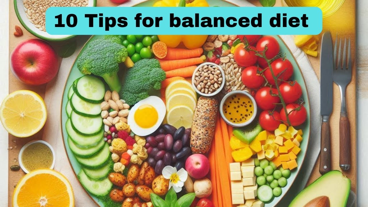 10 Simple Tips for a Balanced Diet | Eat Healthy, Live Better! - YouTube