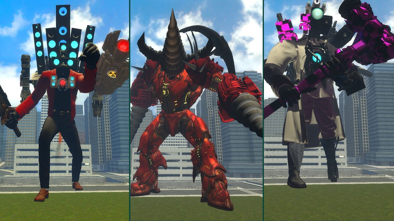 NEW SPEAKERMAN TITAN UPGRADED VS NOKIAMAN TITAN UP GRATED AND SKIDIDI ...