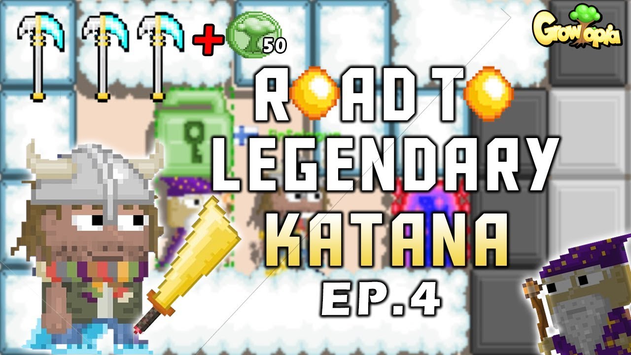 Growtopia - Road To Legendary Katana Ep. 4 | Delivering 3 Heavenly ...