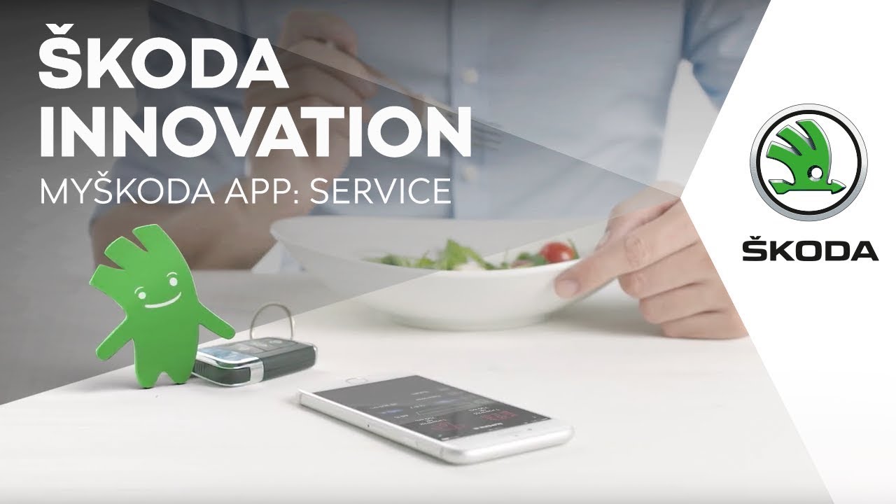 ŠKODA INNOVATION: MyŠKODA App: service - YouTube