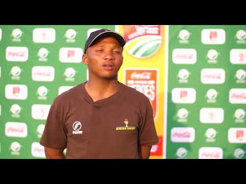 Coke Week Interview - Sinethemba Qeshile, Border U19 - YouTube