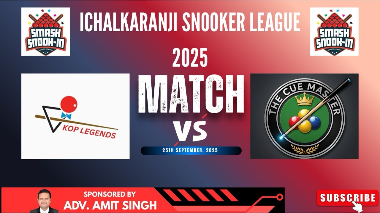 ISL DAY 1 - Kop Legends vs Cue Masters - YouTube