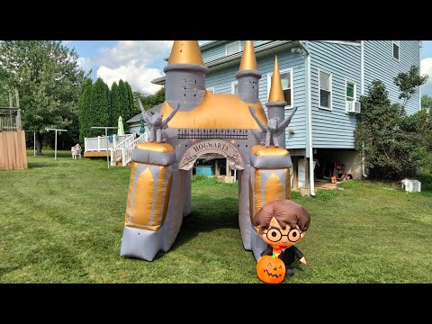 NEW FOR 2023 Gemmy Halloween Airblown Inflatable 12ft Harry Potter ...