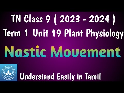 Nastic Movement| Class 9 Science Term 1 Unit 19 Plant Physiology - YouTube