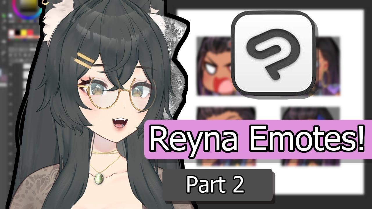 Reyna Emotes - Coloring [ Part 2 ] - YouTube