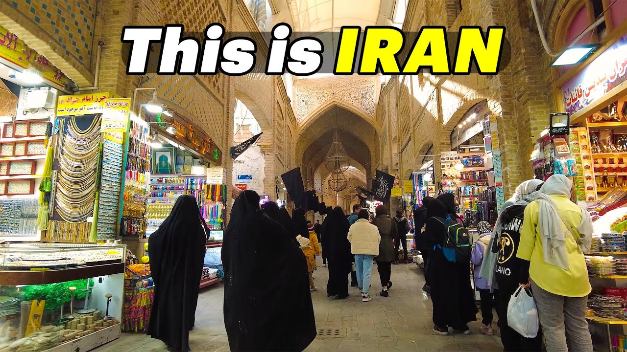 Walking in Oldest Bazaar of Mashhad - Sarshur bazaar | ایران - YouTube