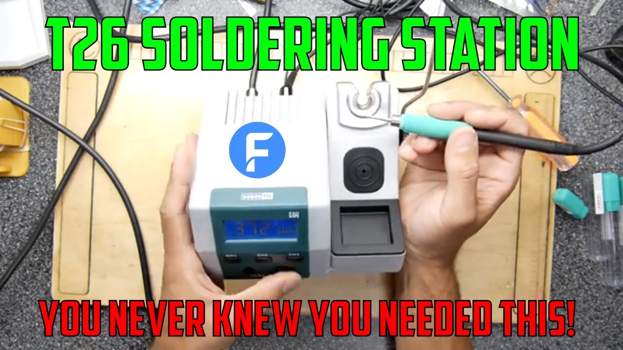 Fanscreate Sugon T26 Soldering Station - SPOILER its good! - YouTube