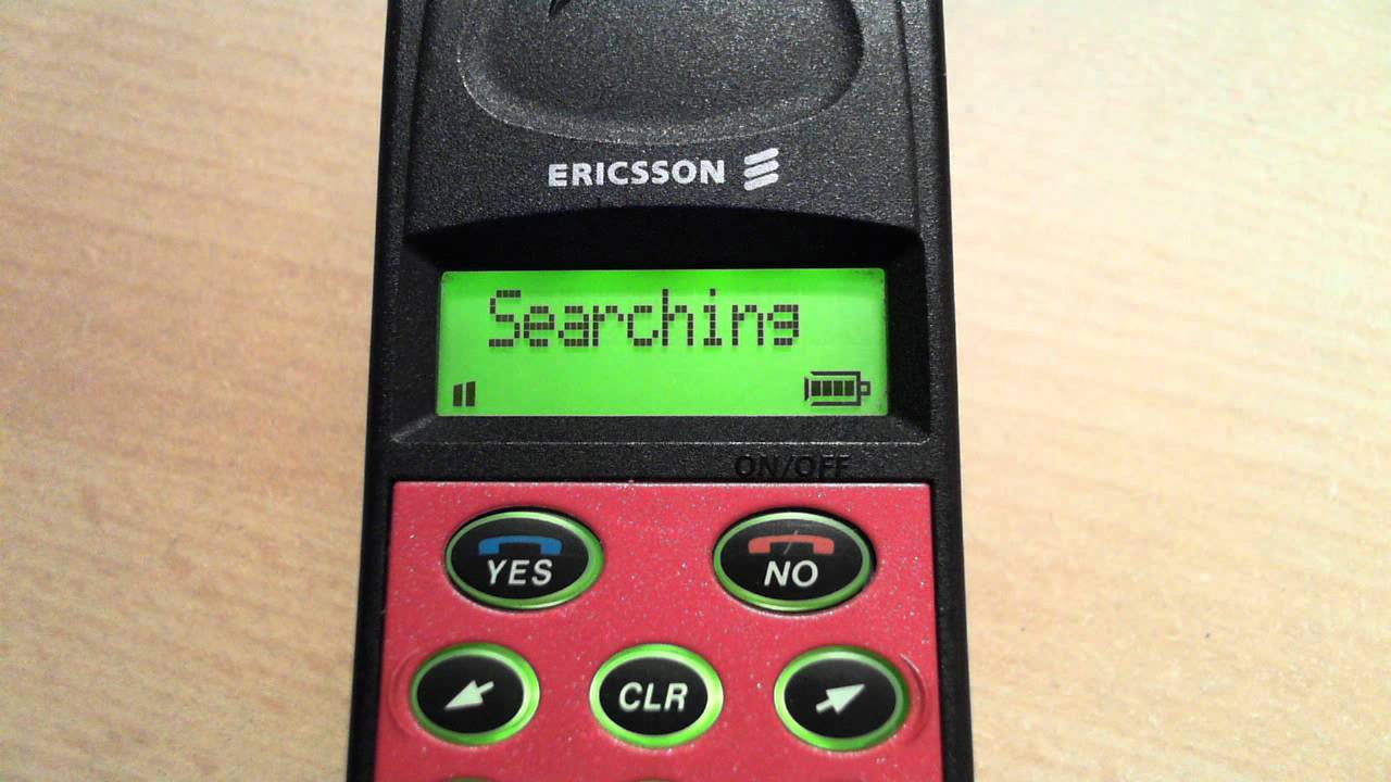 Ericsson GA628 power on & then off - YouTube