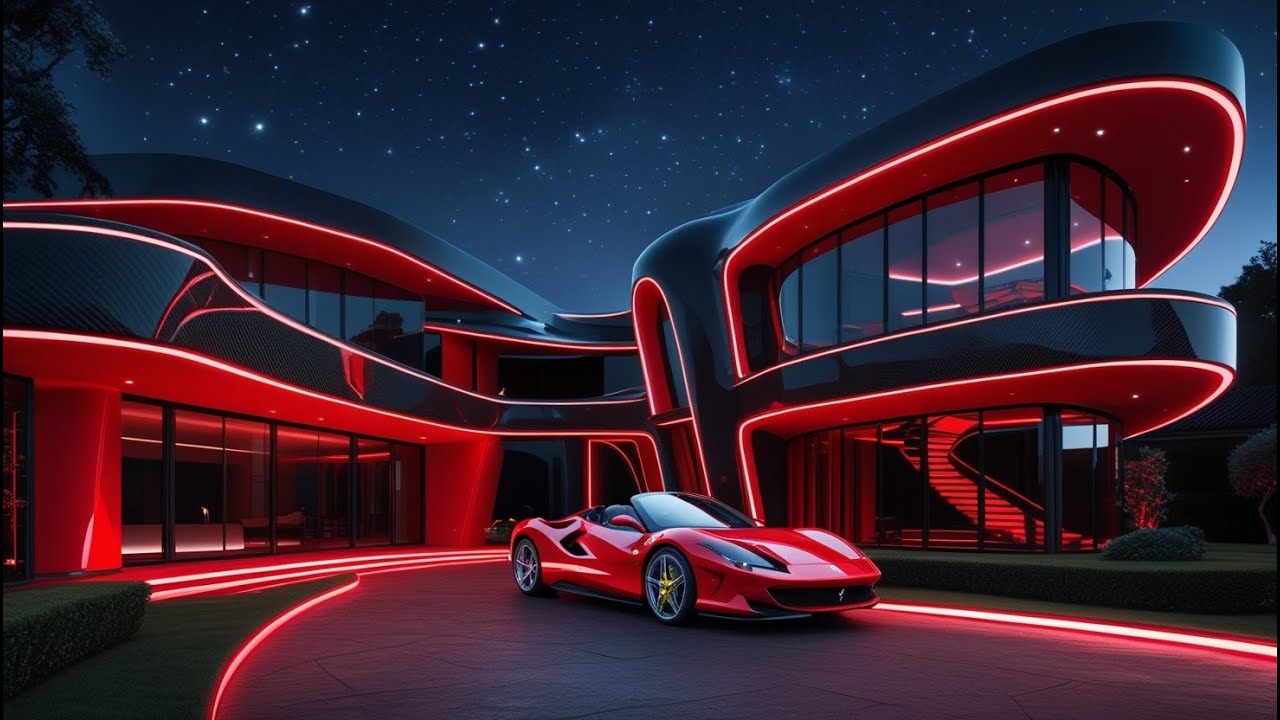 Inside the $500,000,000 Ferrari Mansion - YouTube