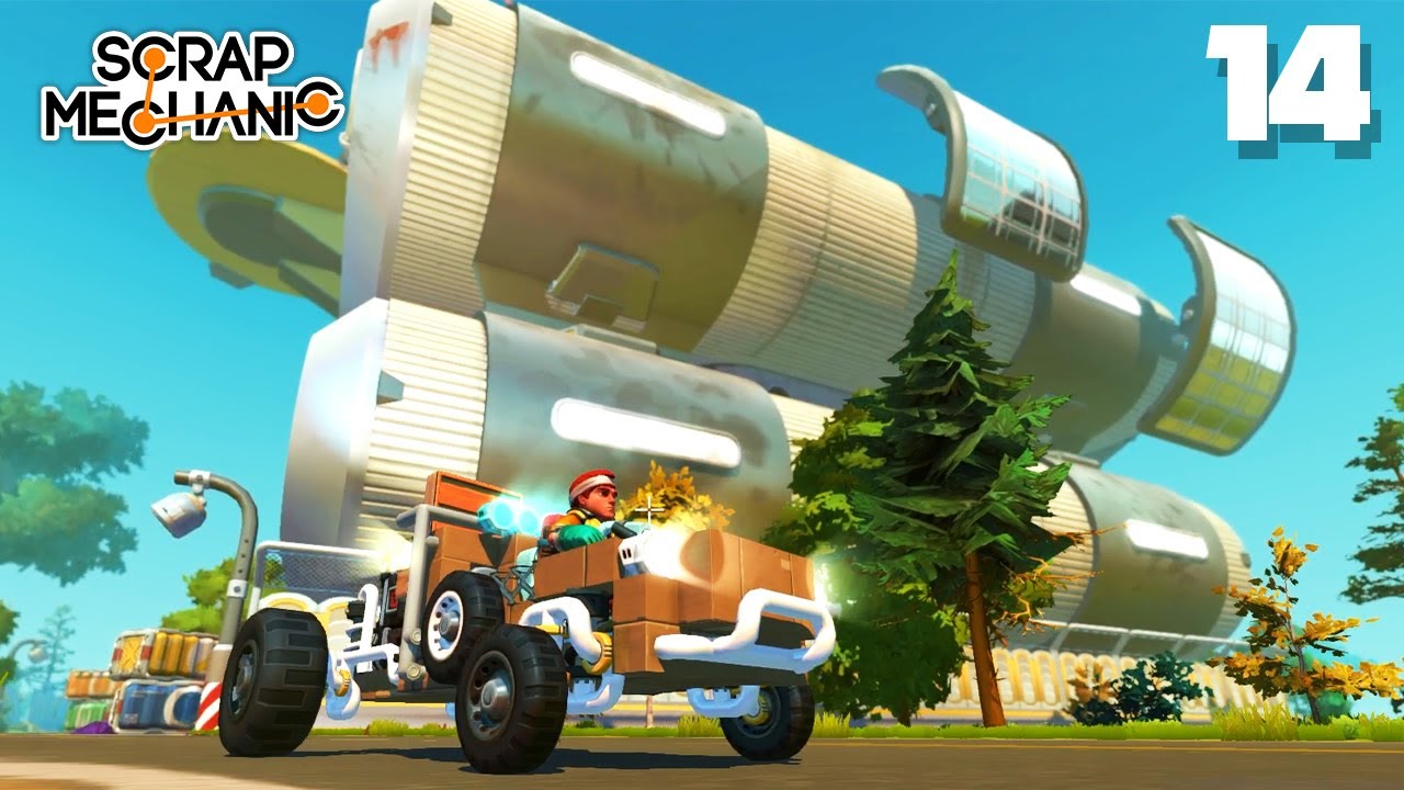 Raid Ke Warehouse Pertama Kali - Scrap Mechanic Survival Indonesia ...