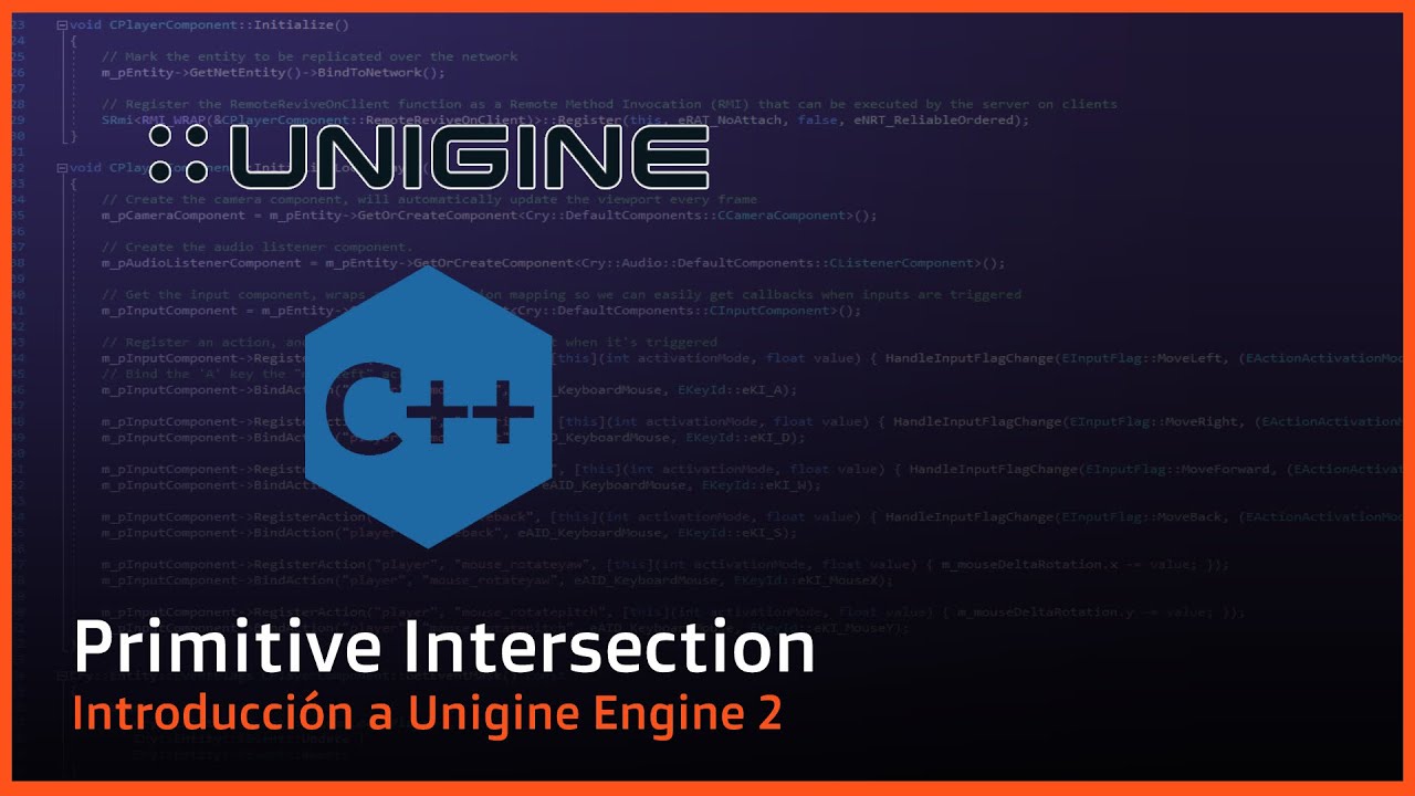 Introducción a Unigine Engine 2 y C++ - Primitive Intersection. - YouTube