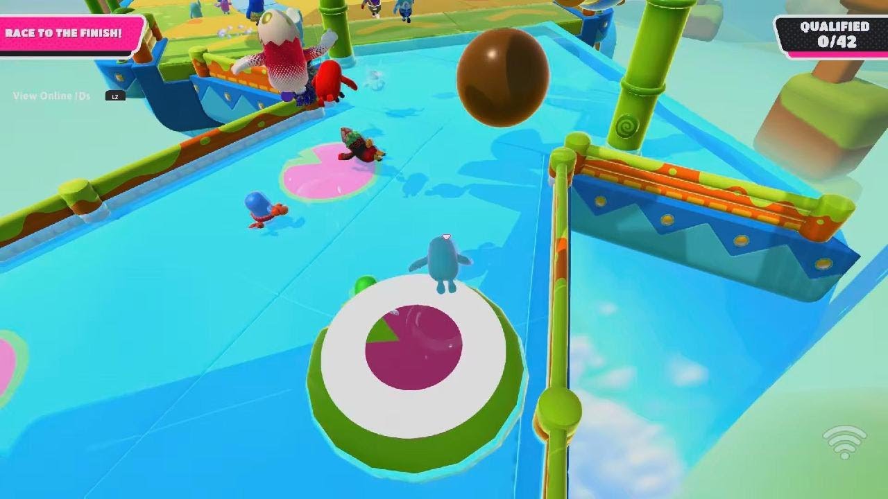 Fall Guys Gameplay #49 - Red vs. Blue - YouTube