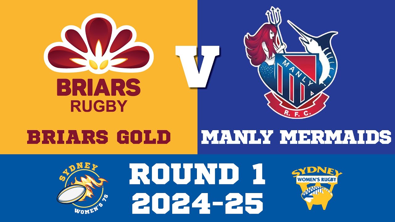 Briars Gold v Manly Mermaids - Sydney Women's 7s (Round 1, 2024-25 ...