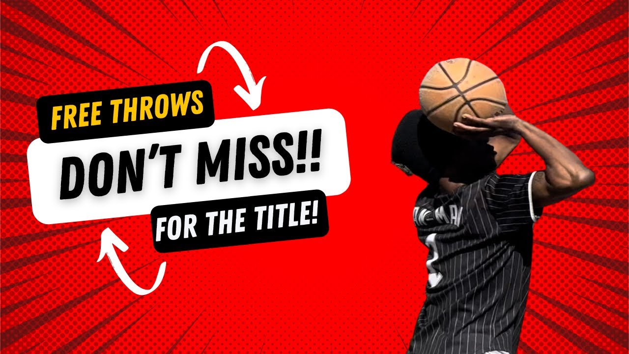 MISS A FREE THROW, TAKE A SHOT!! - YouTube