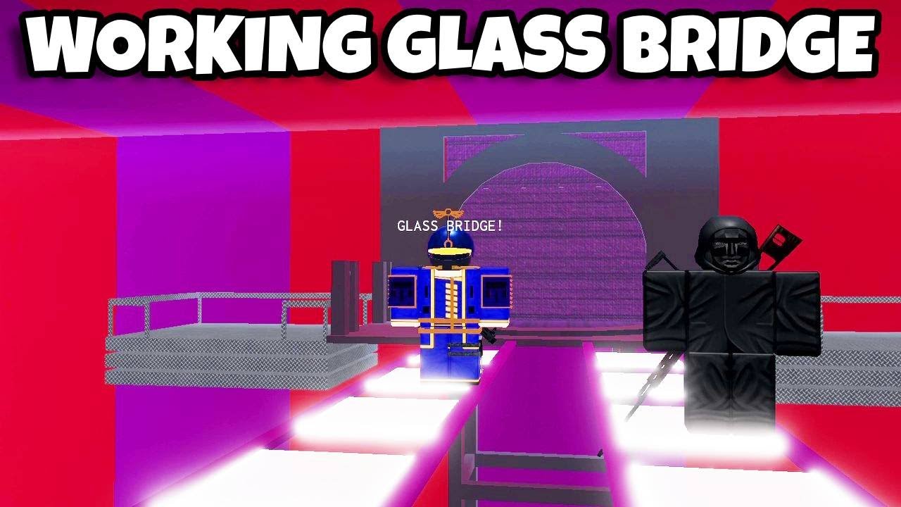 Squid Game Glass Bridge | Roblox Town - YouTube