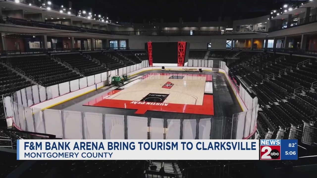 F&M Bank Arena brings tourism to Clarksville - YouTube