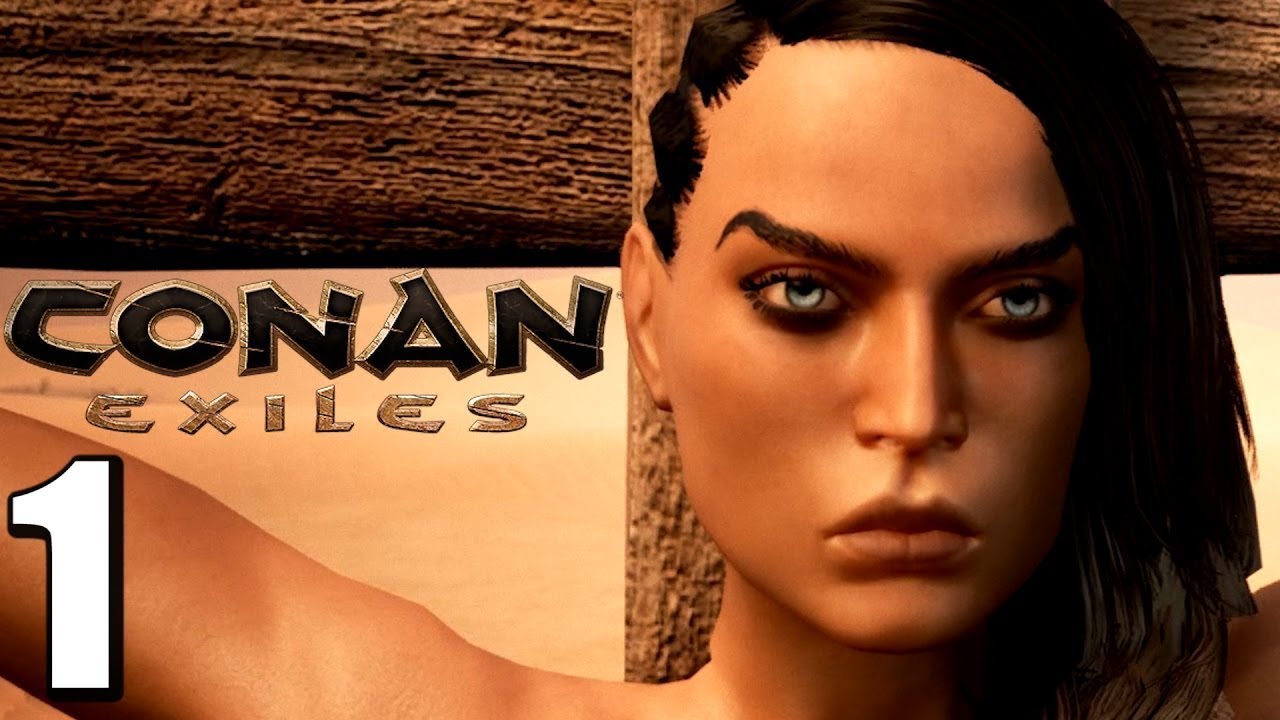 FIRST BASE in Conan Exiles - CE Gameplay - Building Stability ...