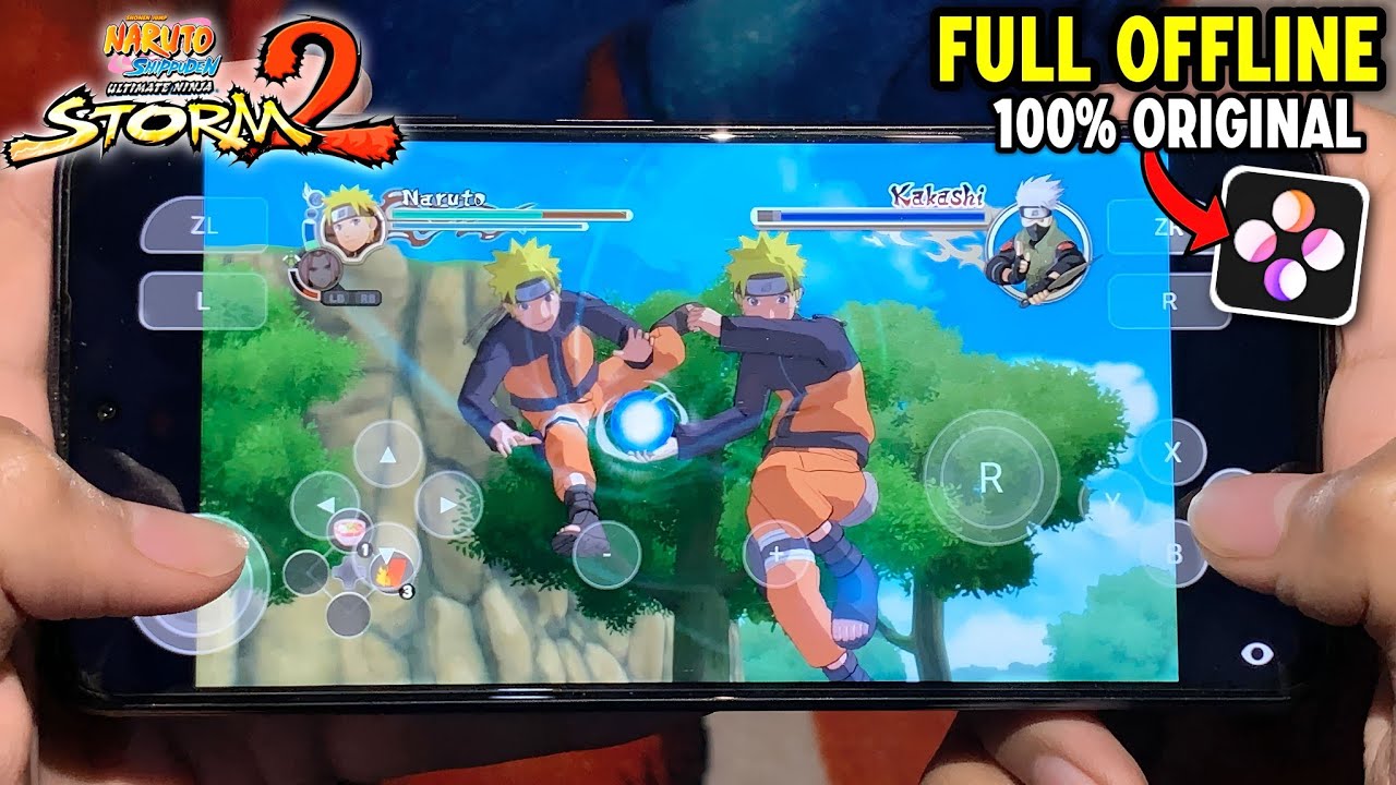 Main Game Naruto Storm 2 di HP Android OFFLINE! - YouTube