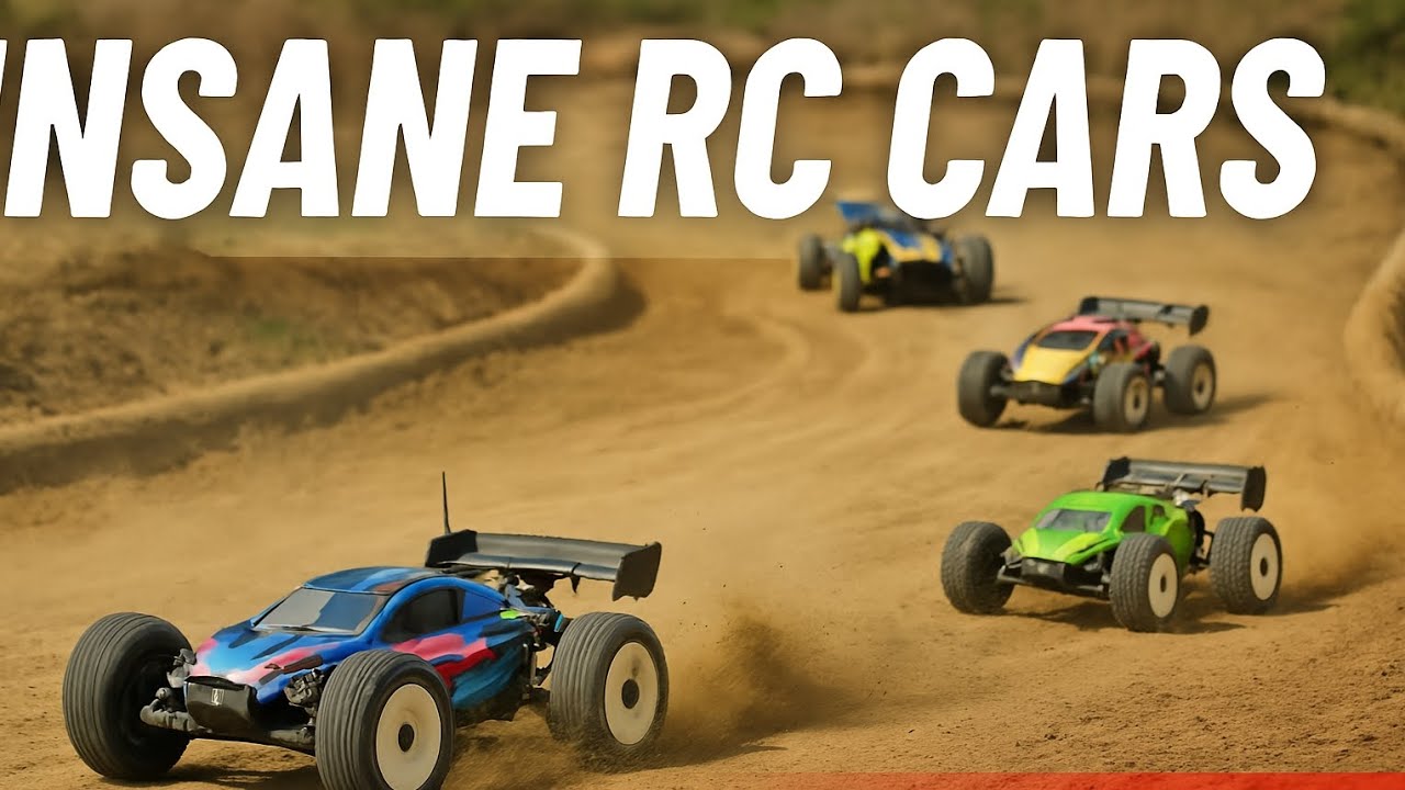 "INSANE RC Car Dirt Track Races! High-Speed Jumps & Epic Off-Road ...