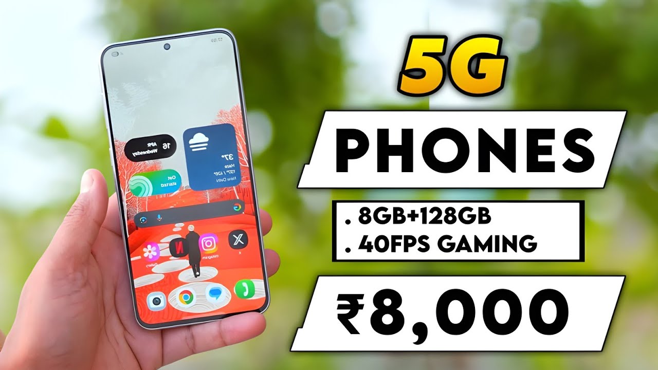 8GB+128GB | Best 5G Phone Under 8000 in July 2025 | Best 5g Phone Under ...